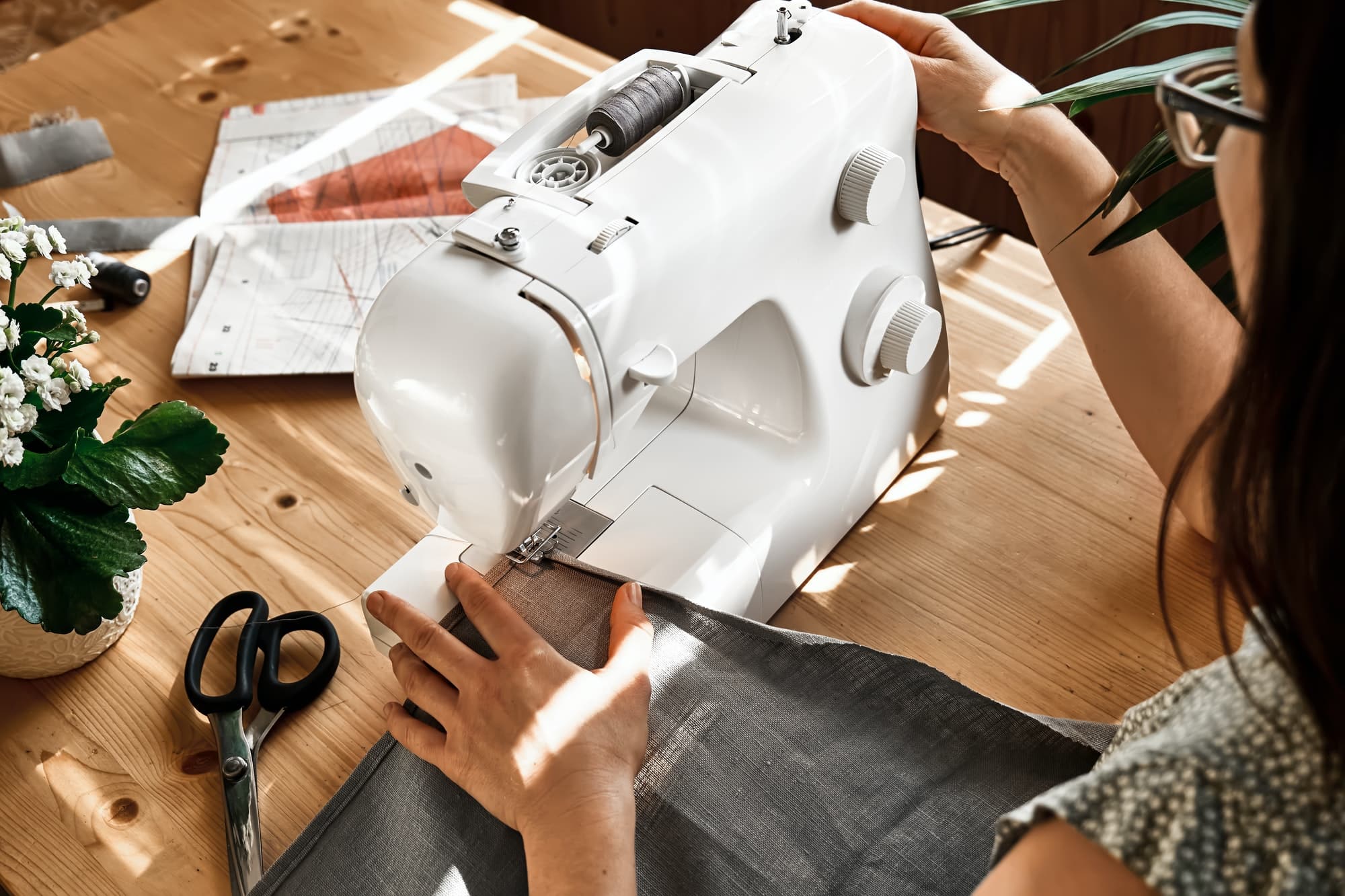 Machine à coudre : Consignes sécurité pour débutants.